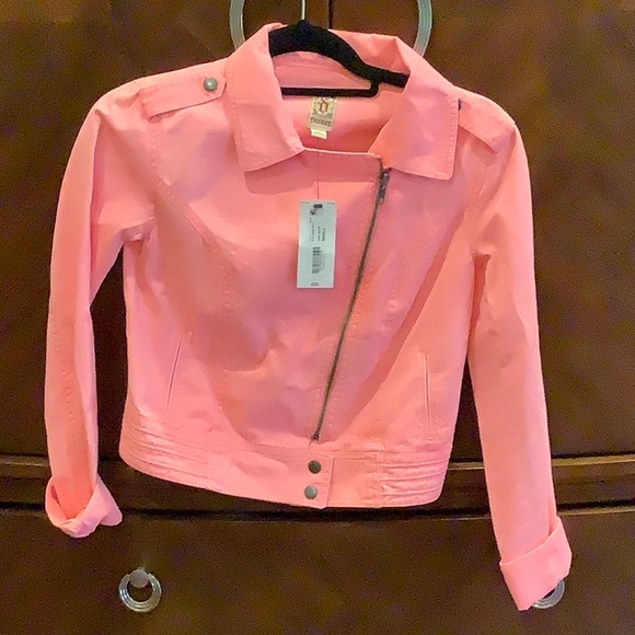 Decree | Jackets & Coats | Nwt Neon Pink Jacket | Poshmark